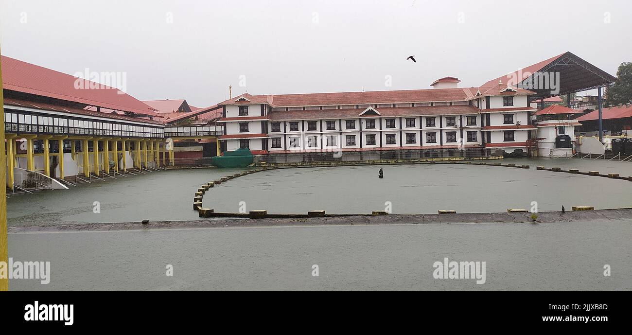 Guruvayur temple side view in Kerala INDIA Stock Photo - Alamy