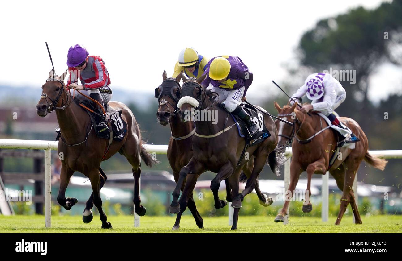 Star Image (left) ridden by Jake Coen wins the Guinness 0.0% Handicap ...