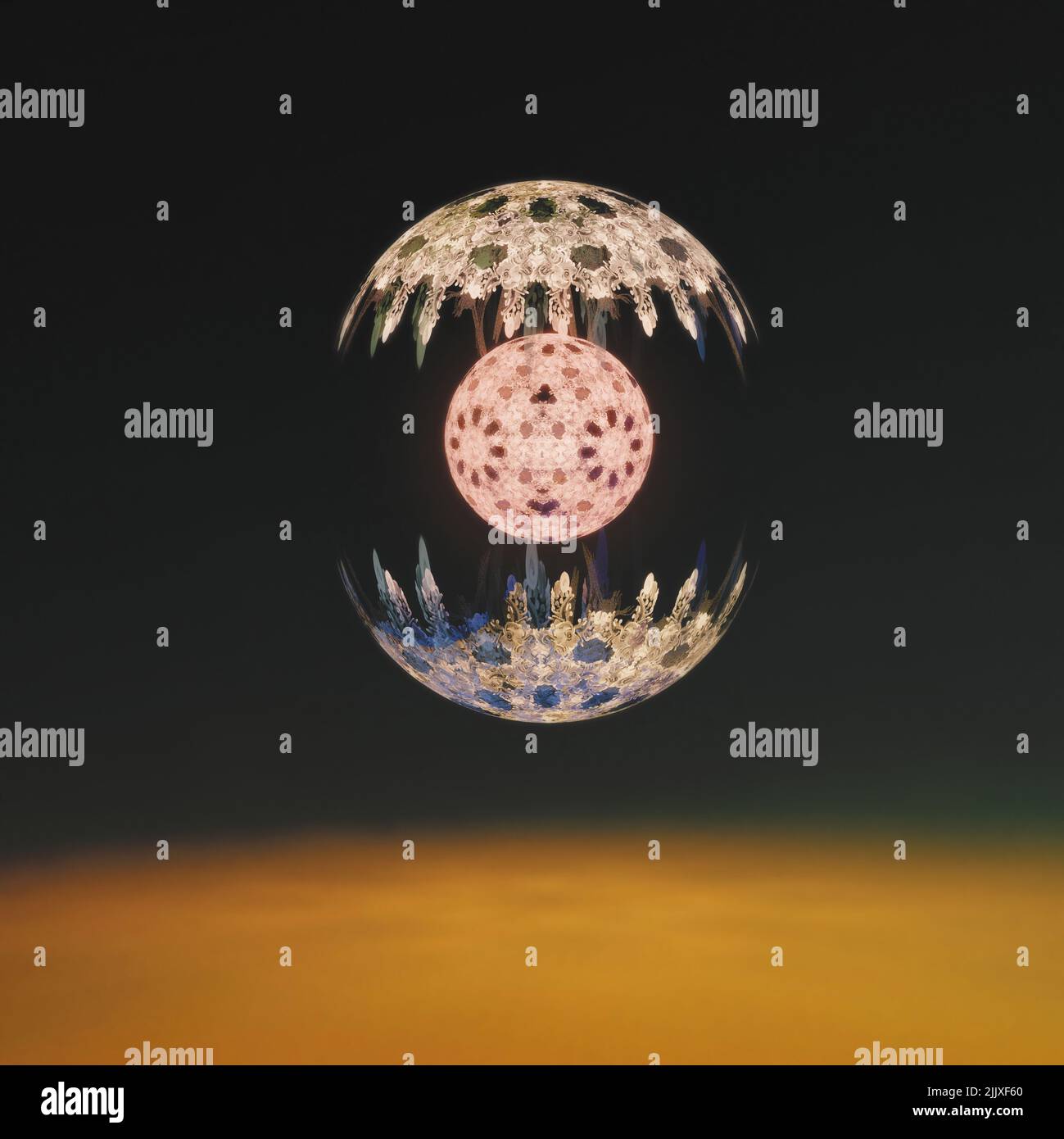 Spherical objects with luminous ornaments Stock Photo - Alamy Spherical objects with luminous ornaments Stock Photo - Alamy