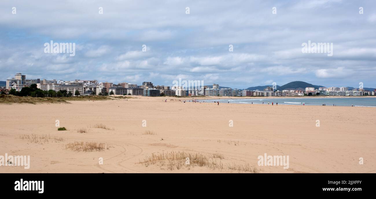Playa de la Salve, Laredo Spain Stock Photo - Alamy