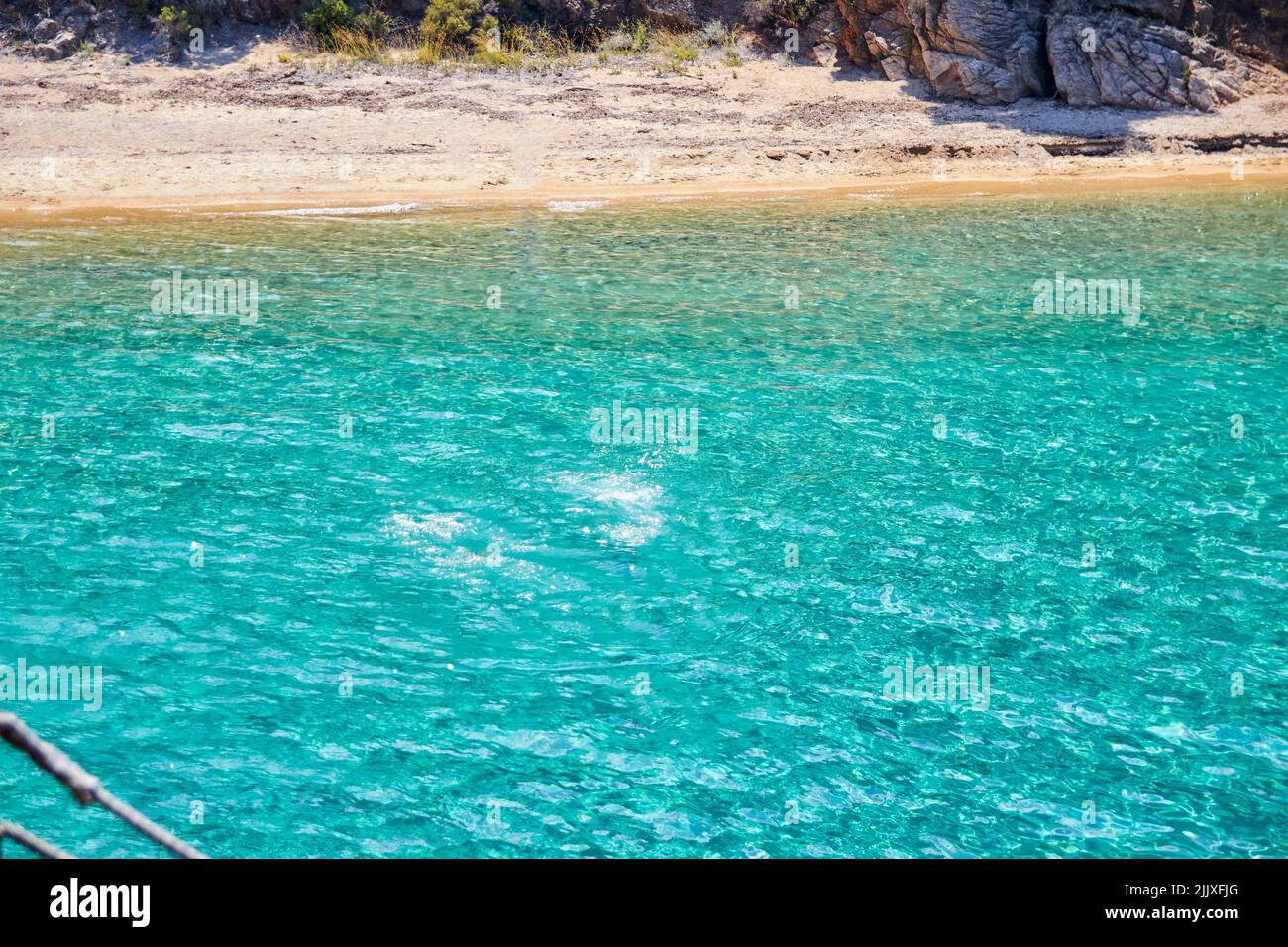 Beatyful transparent water at shore scene Stock Photo - Alamy