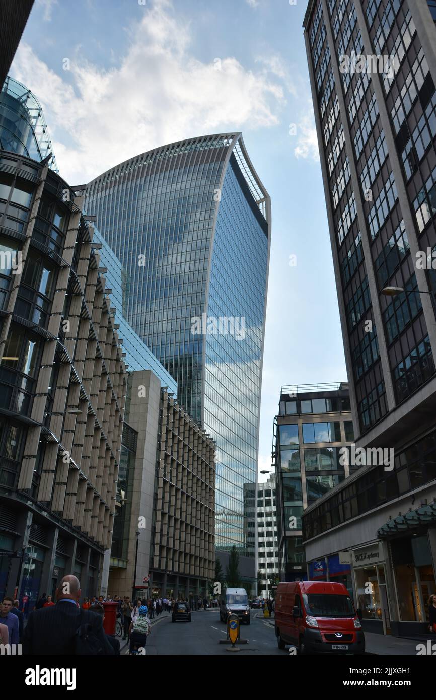 The 20 Fenchurch street building in central London Stock Photo - Alamy