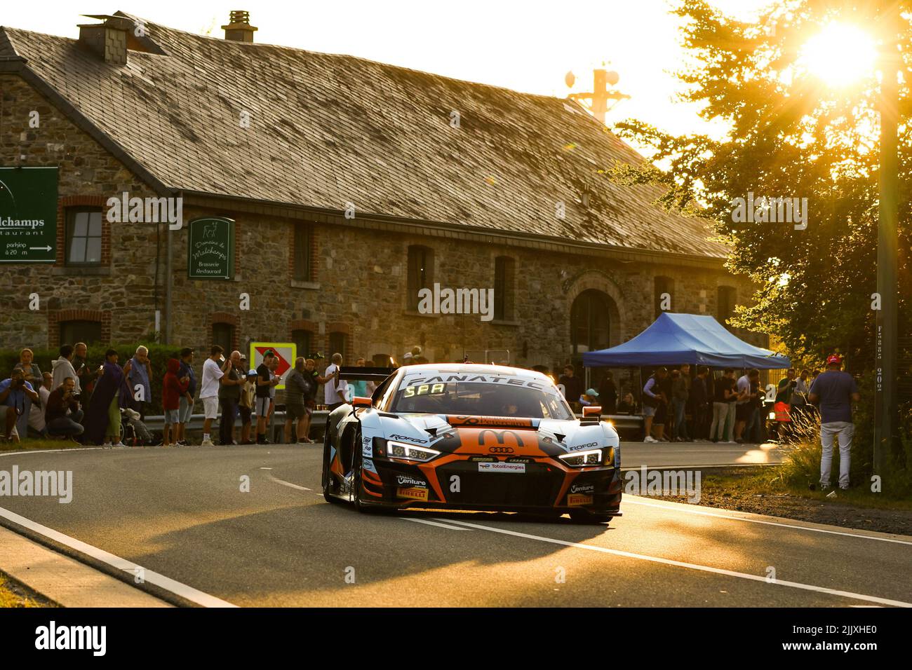 Parade Start,Spa,Audi R8 LMS evo II GT3 Stock Photo - Alamy