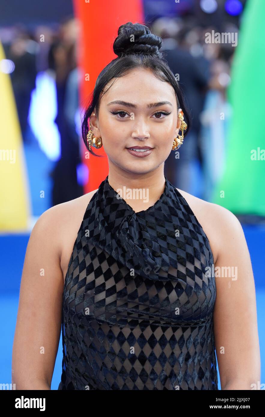 Joy Crookes attending the UK premiere of Nope at the Odeon Leicester ...