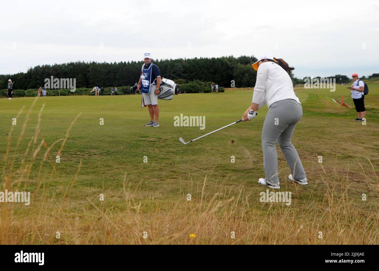 Scottish womens golf open Dundonald Stock Photo - Alamy