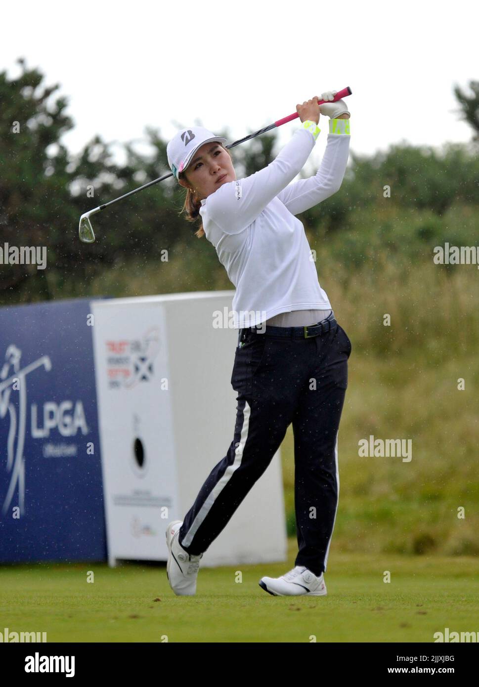 Scottish womens golf open Dundonald Stock Photo - Alamy