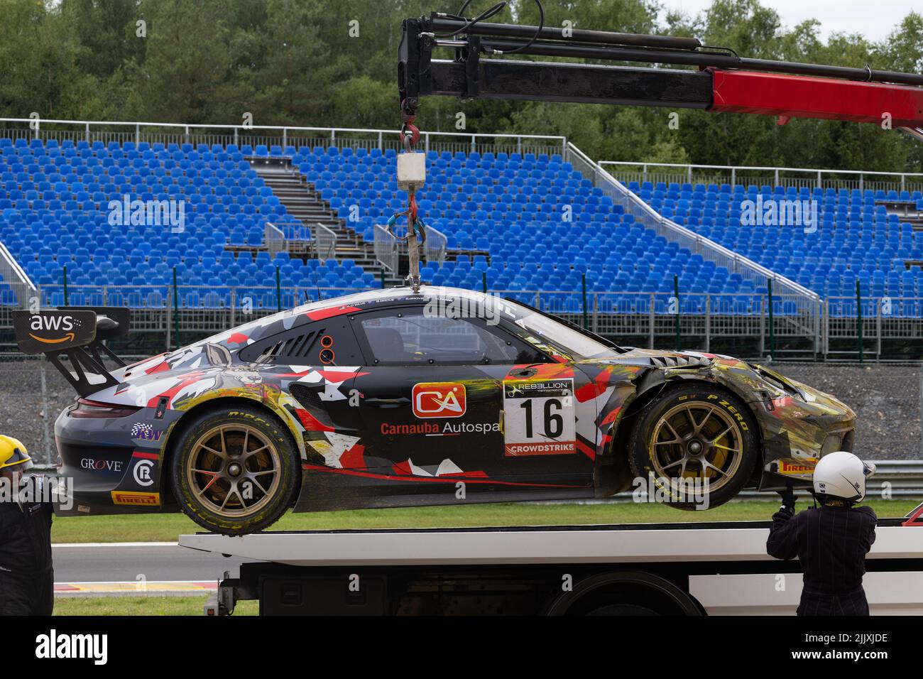 16 Earl Bamber Motorsport, Porsche 911 GT3-R of Adrian D'SILVA, Brenton ...