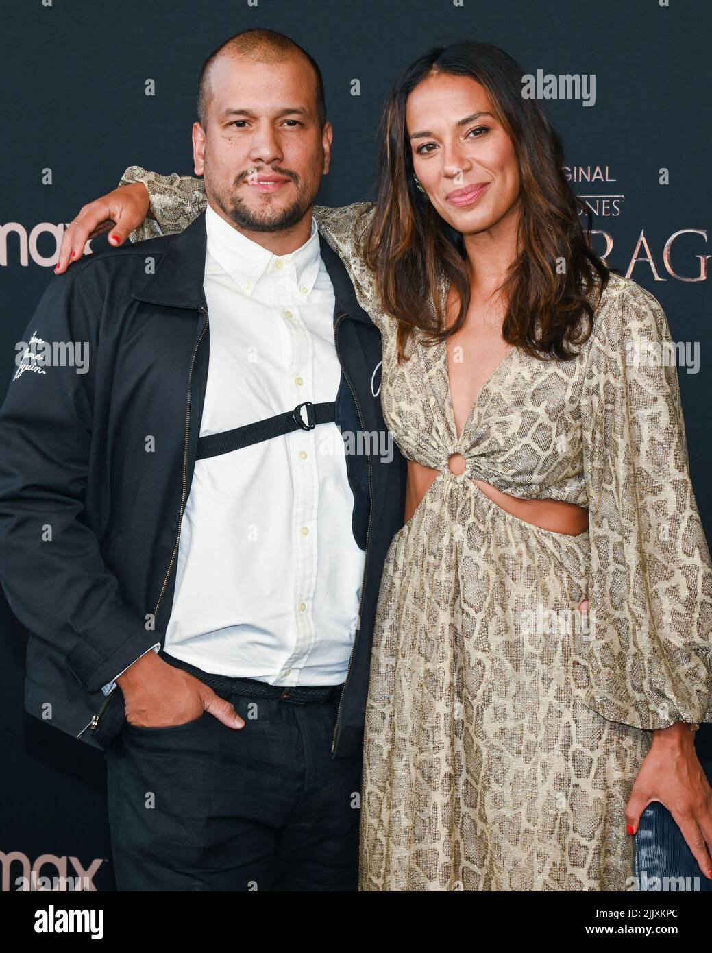 July 27, 2022, Los Anheles, California, USA: Abner Ramirez and Amanda ...