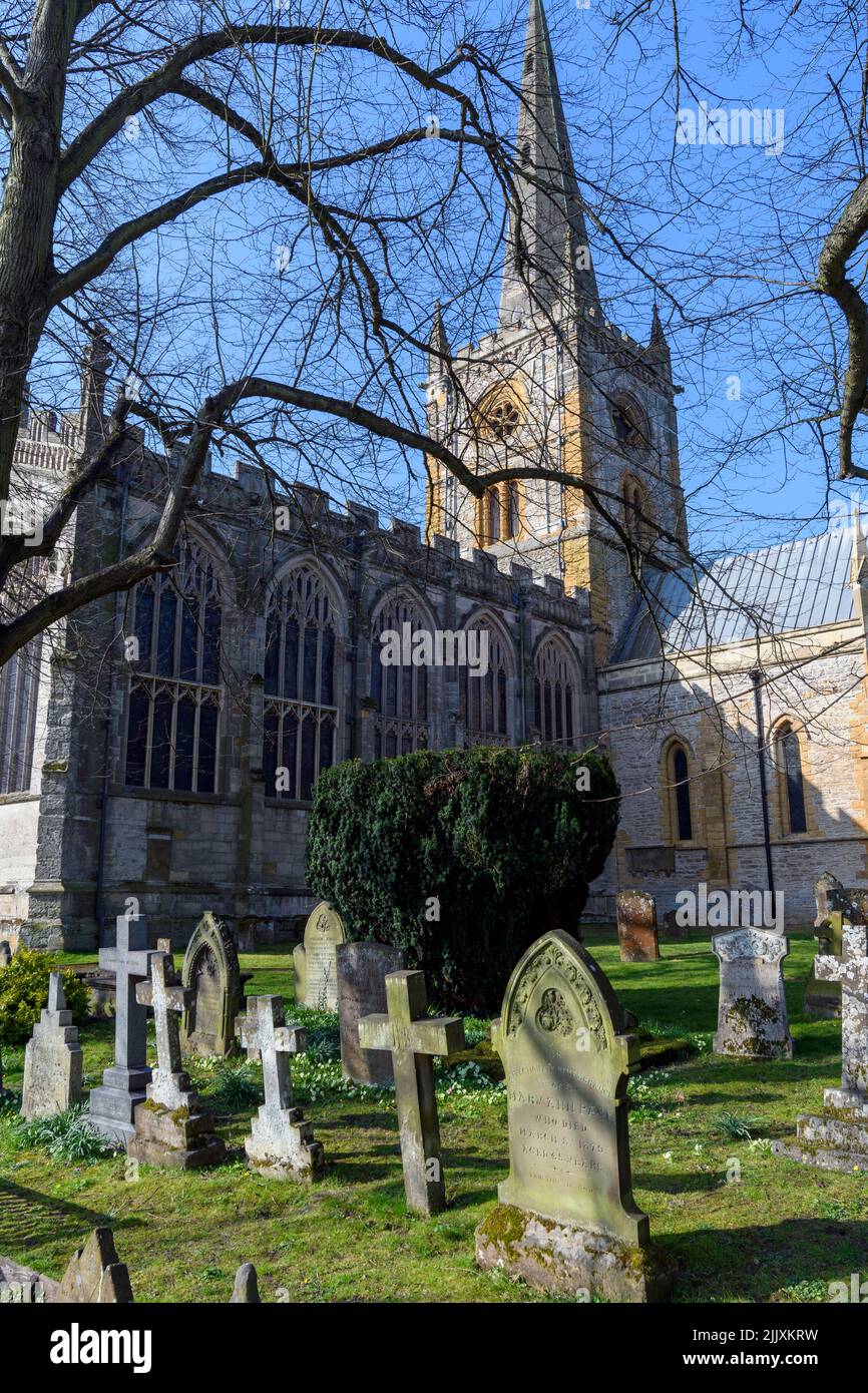 Church of the Holy Trinity, Stratfor-upon-Avon, Warwickshire, West ...