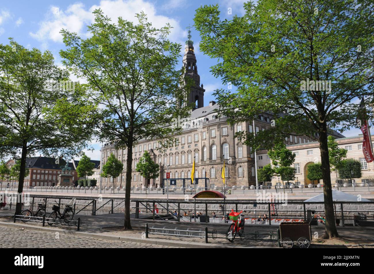 Copenhagen /Denmark/28 July 2022/ Christiansborg slote or ...