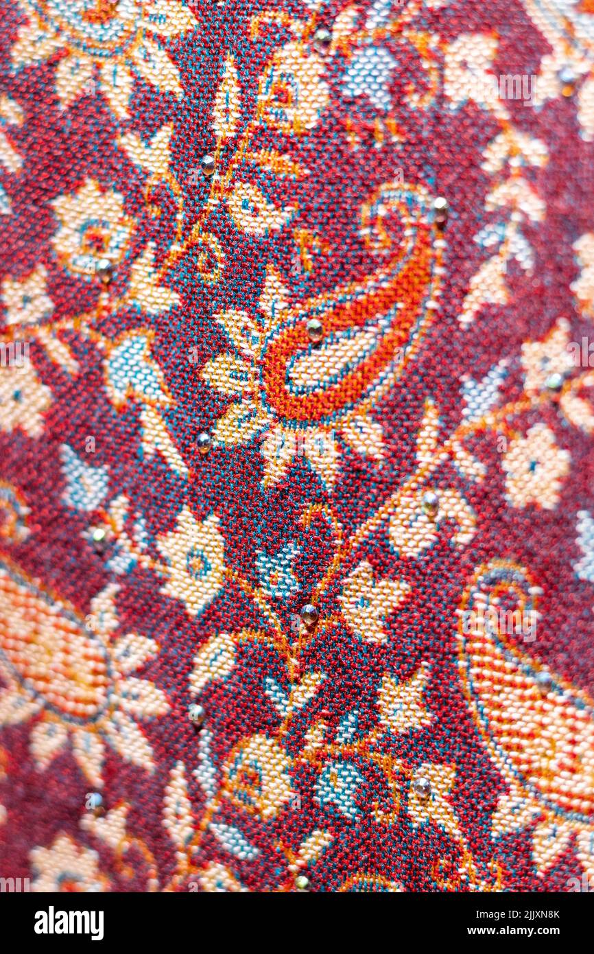 Old fashioned traditional arabic fabric Stock Photo - Alamy