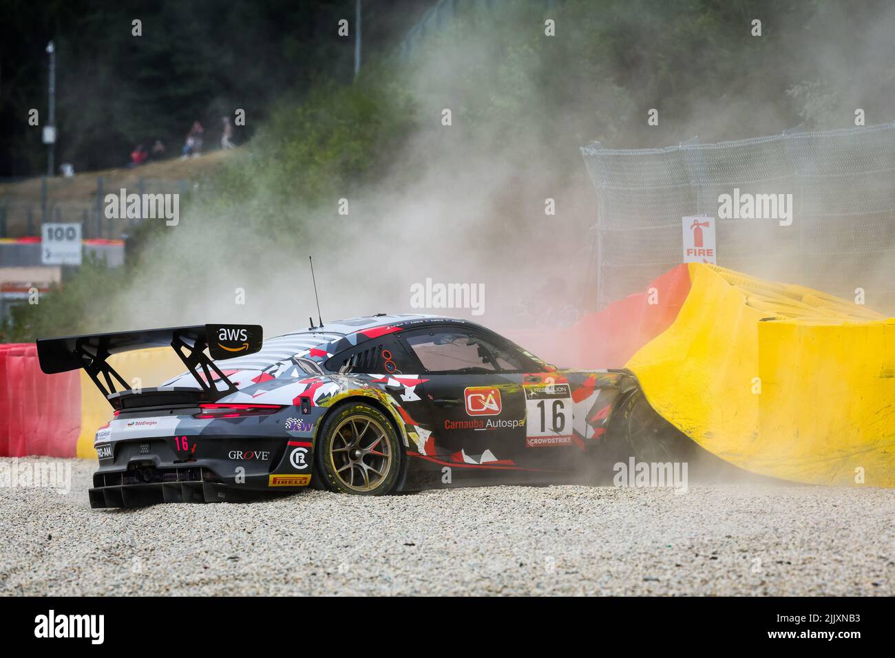 16 Earl Bamber Motorsport, Porsche 911 GT3-R of Adrian D'SILVA, Brenton ...