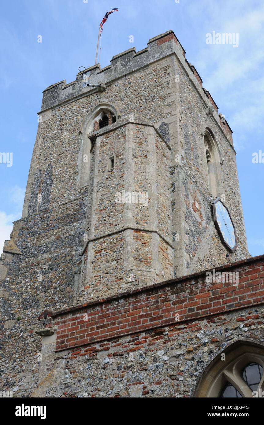 St Peter & St Paul Church, Kedington, Suffolk Stock Photo - Alamy
