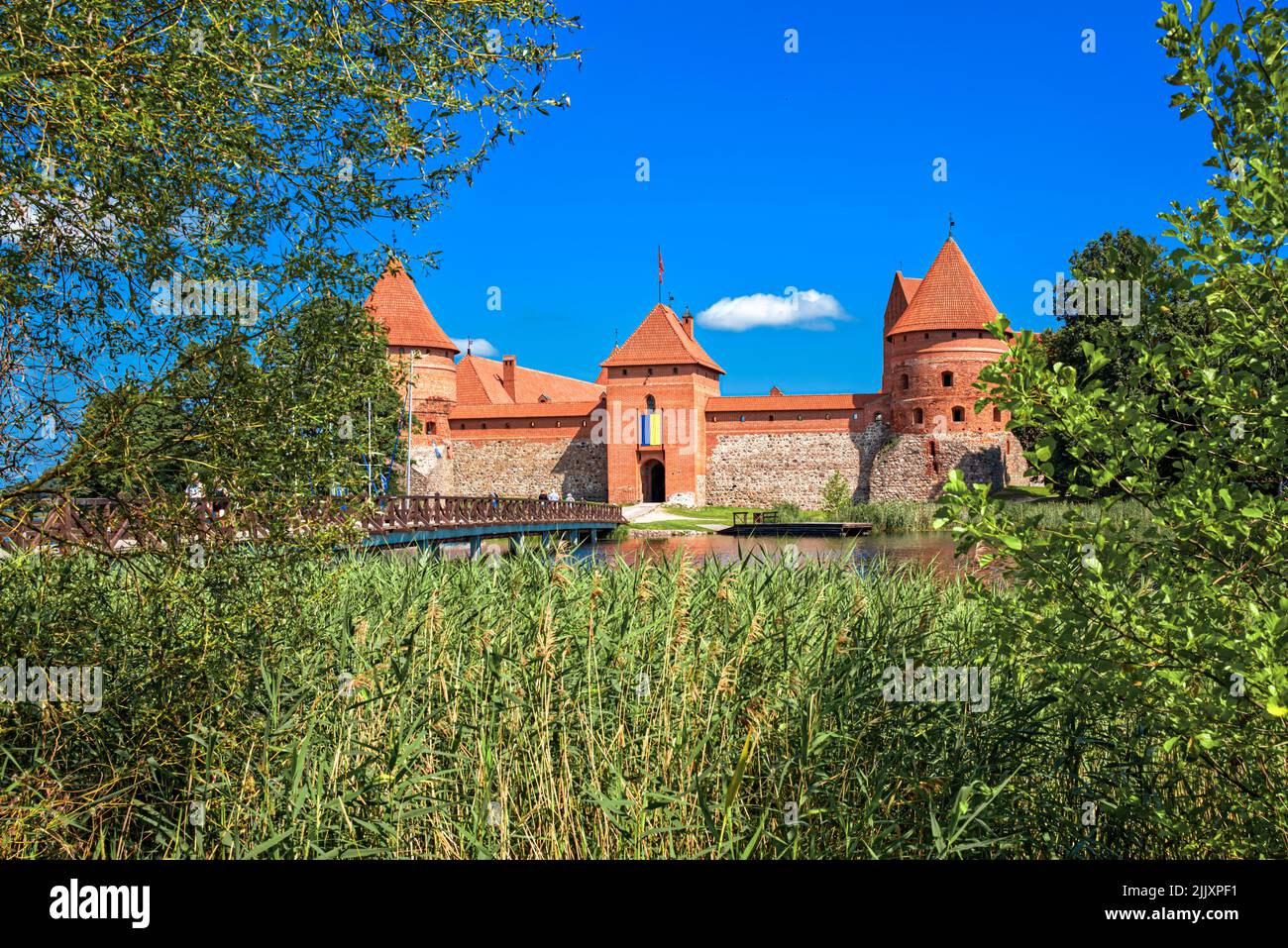 The only Eastern European castle that has been built on an island it is ...