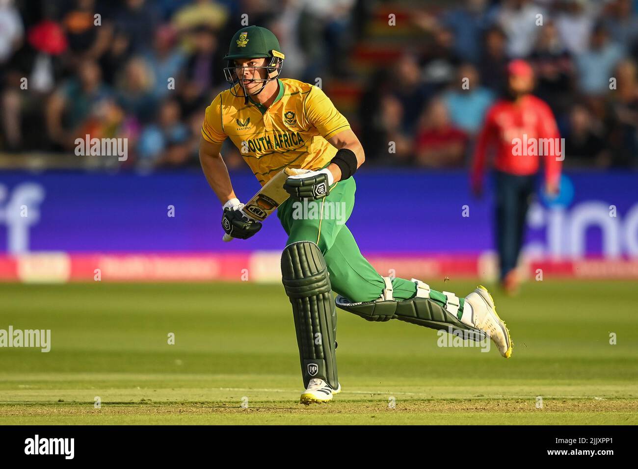 Tristan Stubbs of South Africa runs a single Stock Photo - Alamy