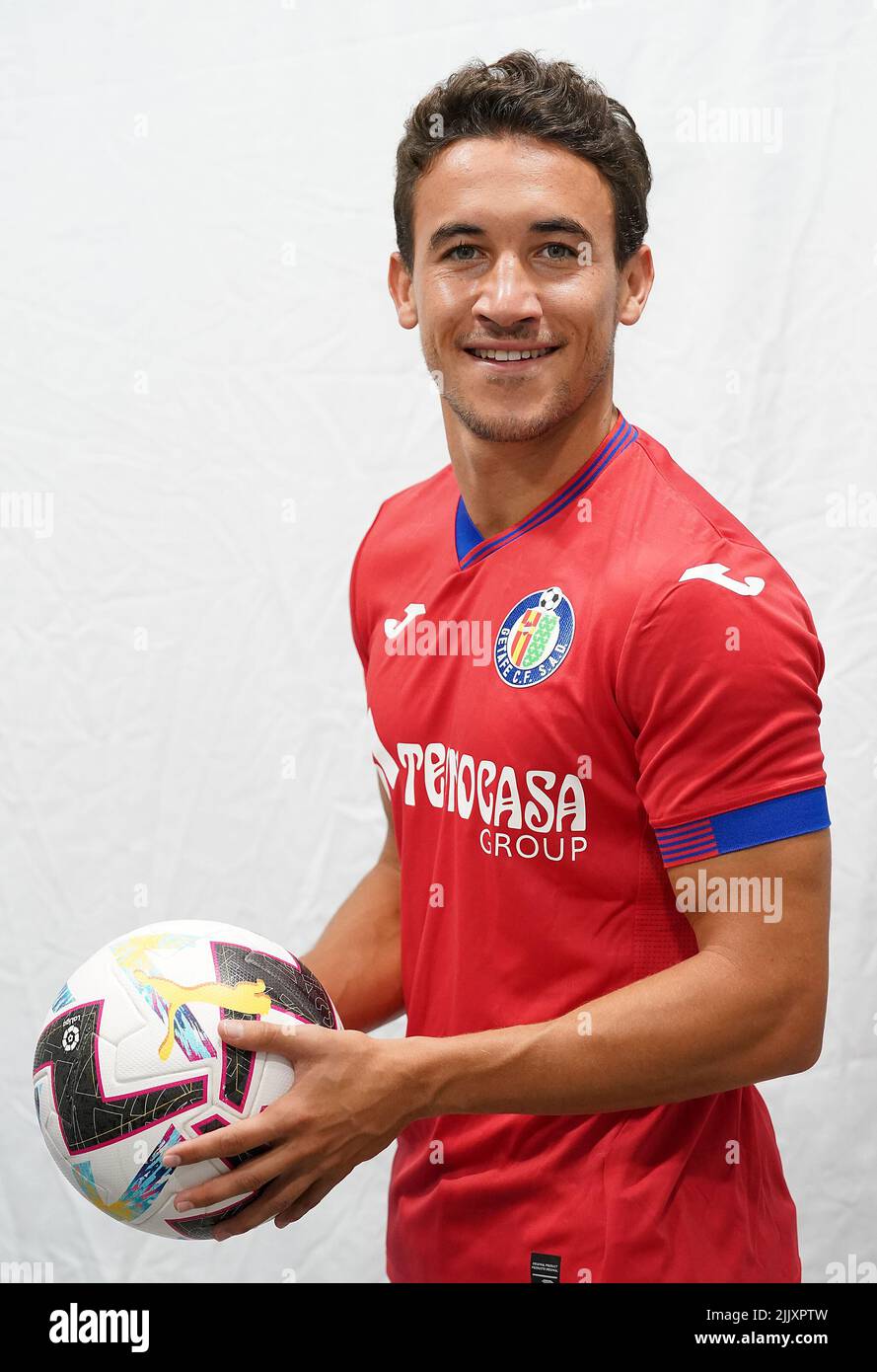 Getafe CF's Luis Milla during official photo session. July 28, 2022 ...