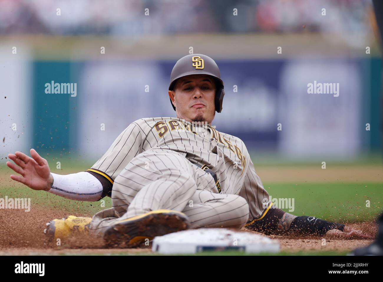 DETROIT, MI - JULY 27: San Diego Padres designated hitter Manny Machado ...