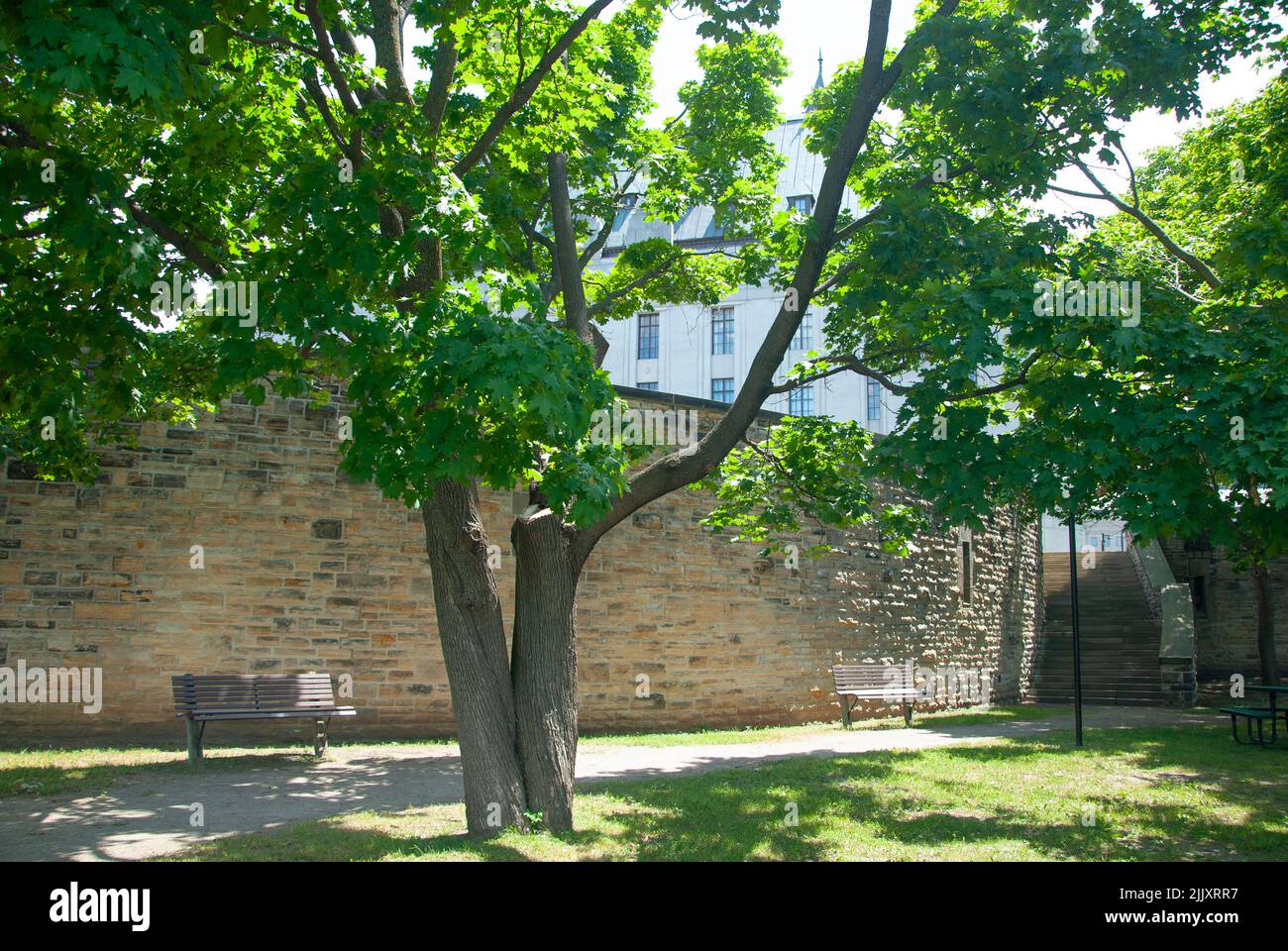 Small Park Behind Supreme Court of Canada, Ottawa, Ontario, Canada ...