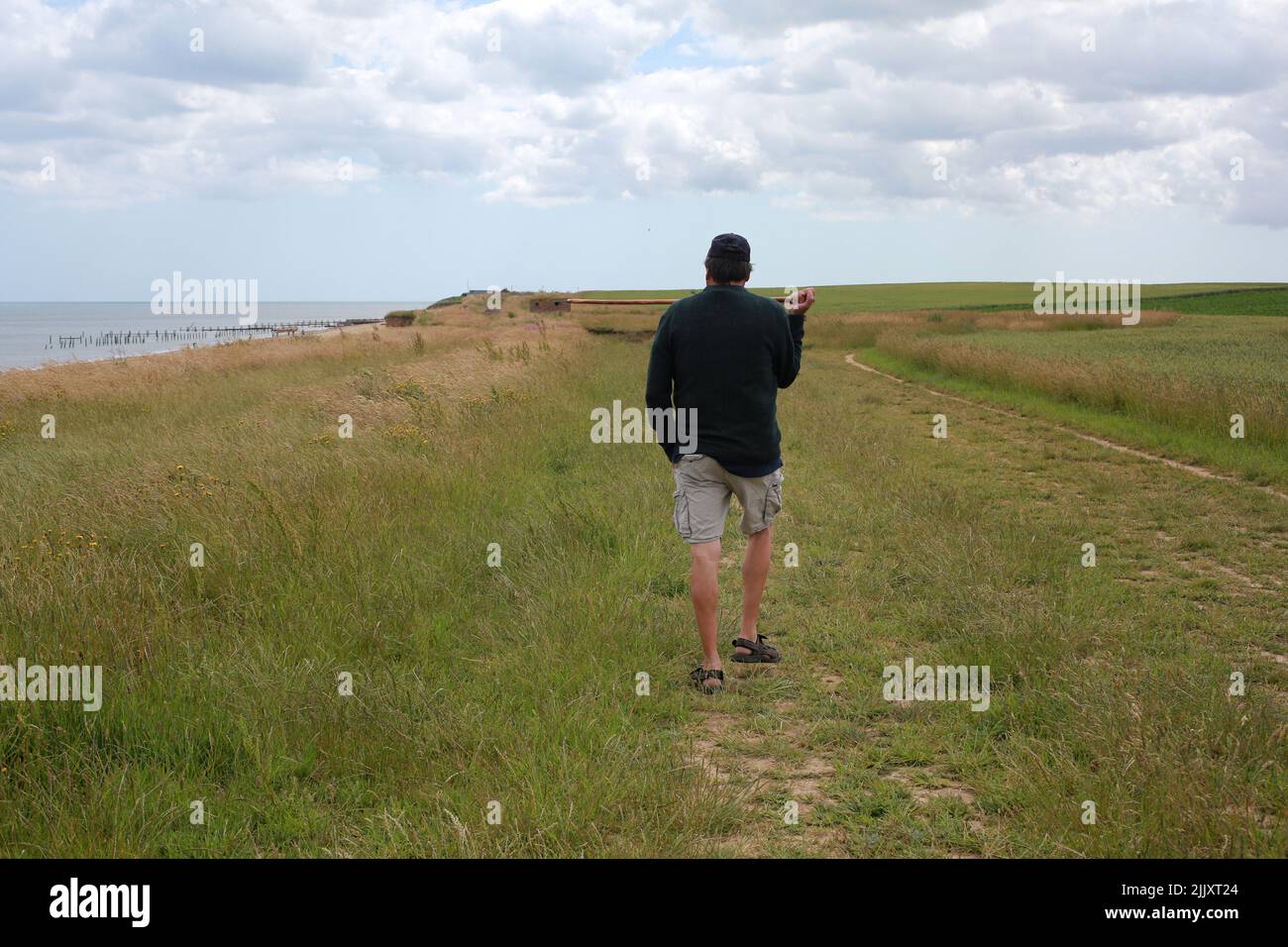 red and white candy striped lighthouse Stock Photo - Alamy