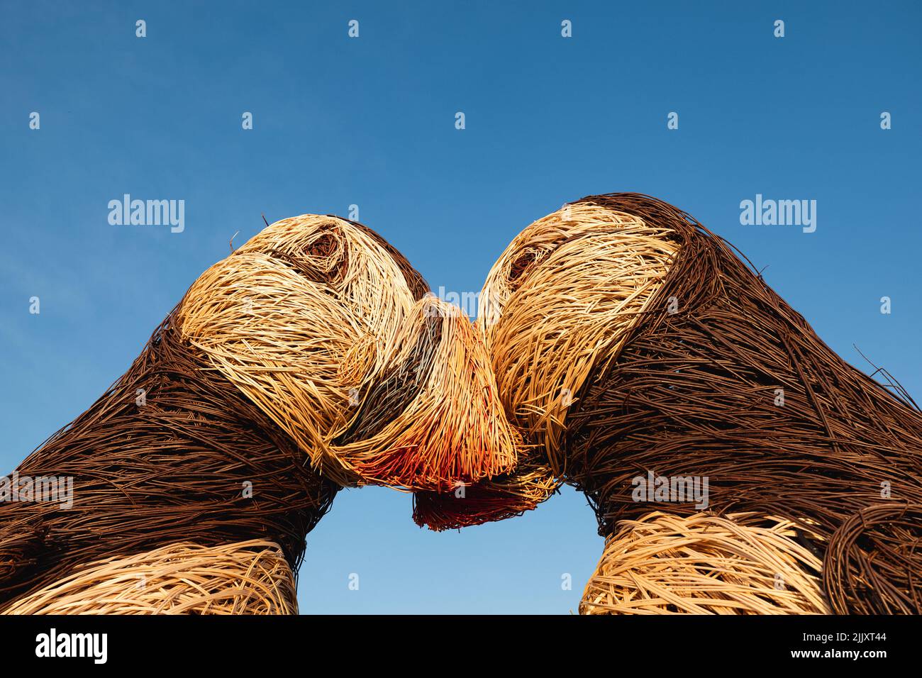 Puffins Jersey Two large woven puffins have been unveiled in Jersey ... Puffins Jersey Two large woven puffins have been unveiled in Jersey ...