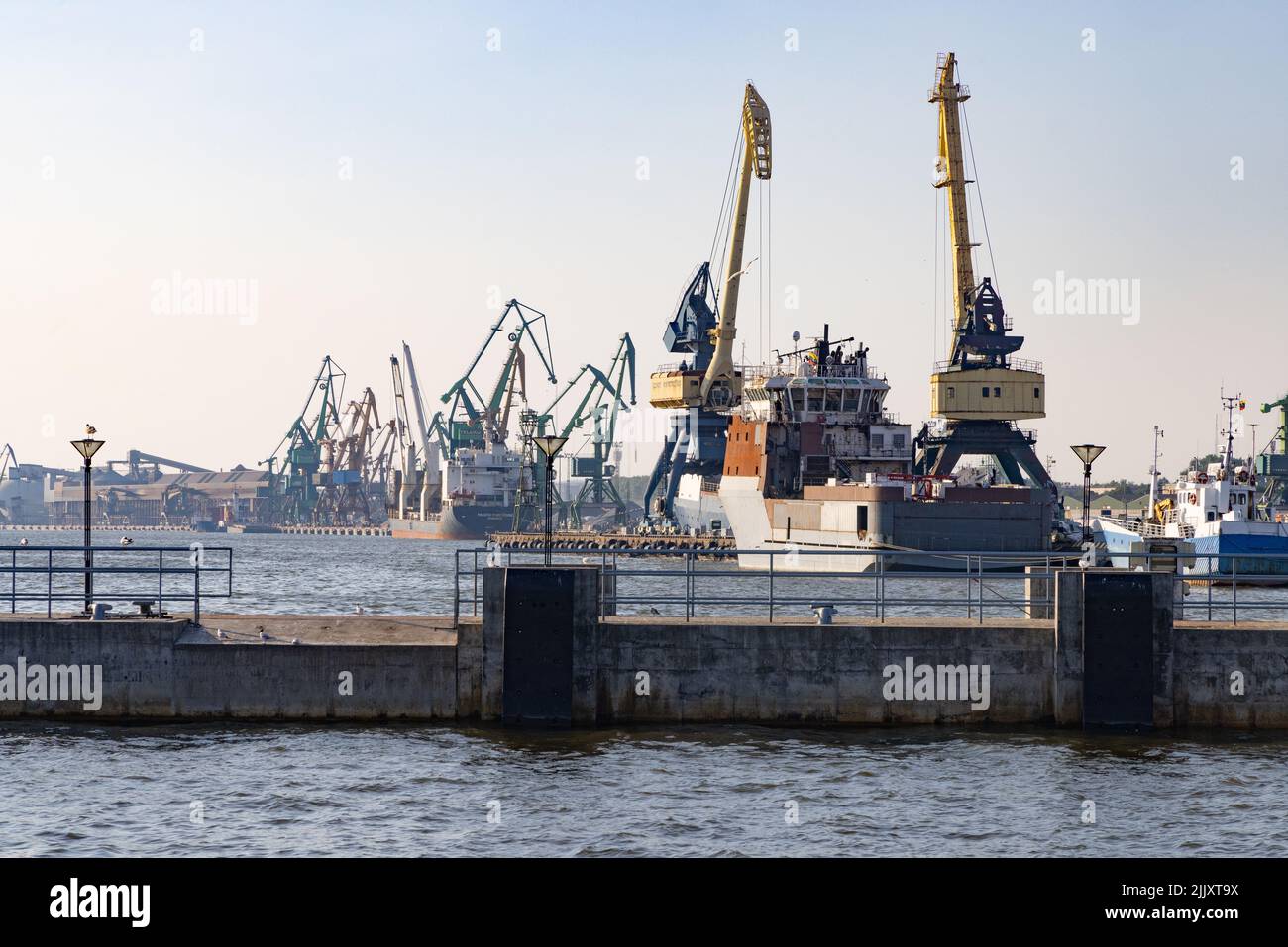 Klaipeda docks hi-res stock photography and images - Alamy