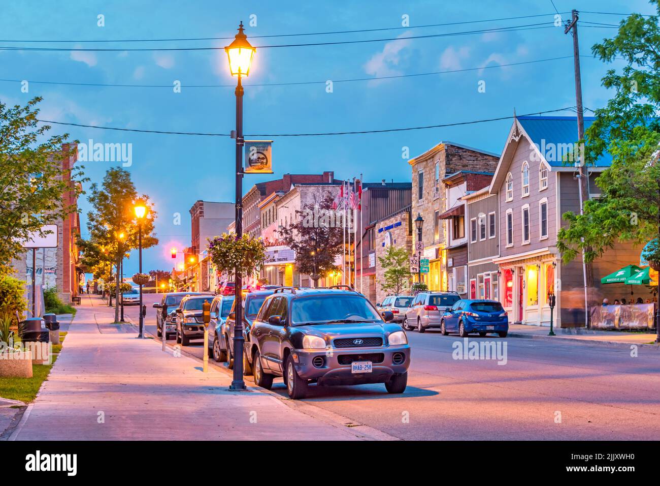Downtown Gananoque, Ontario, Canada Stock Photo - Alamy