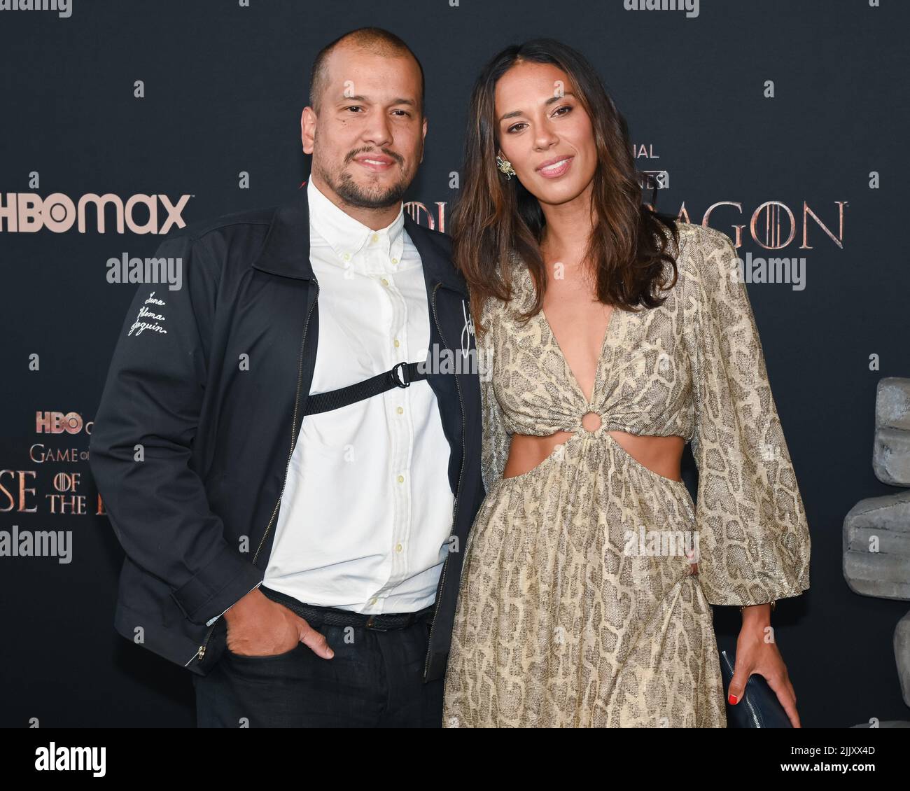Los Angeles, California, USA. 27th July, 2022. Abner Ramirez and Amanda ...