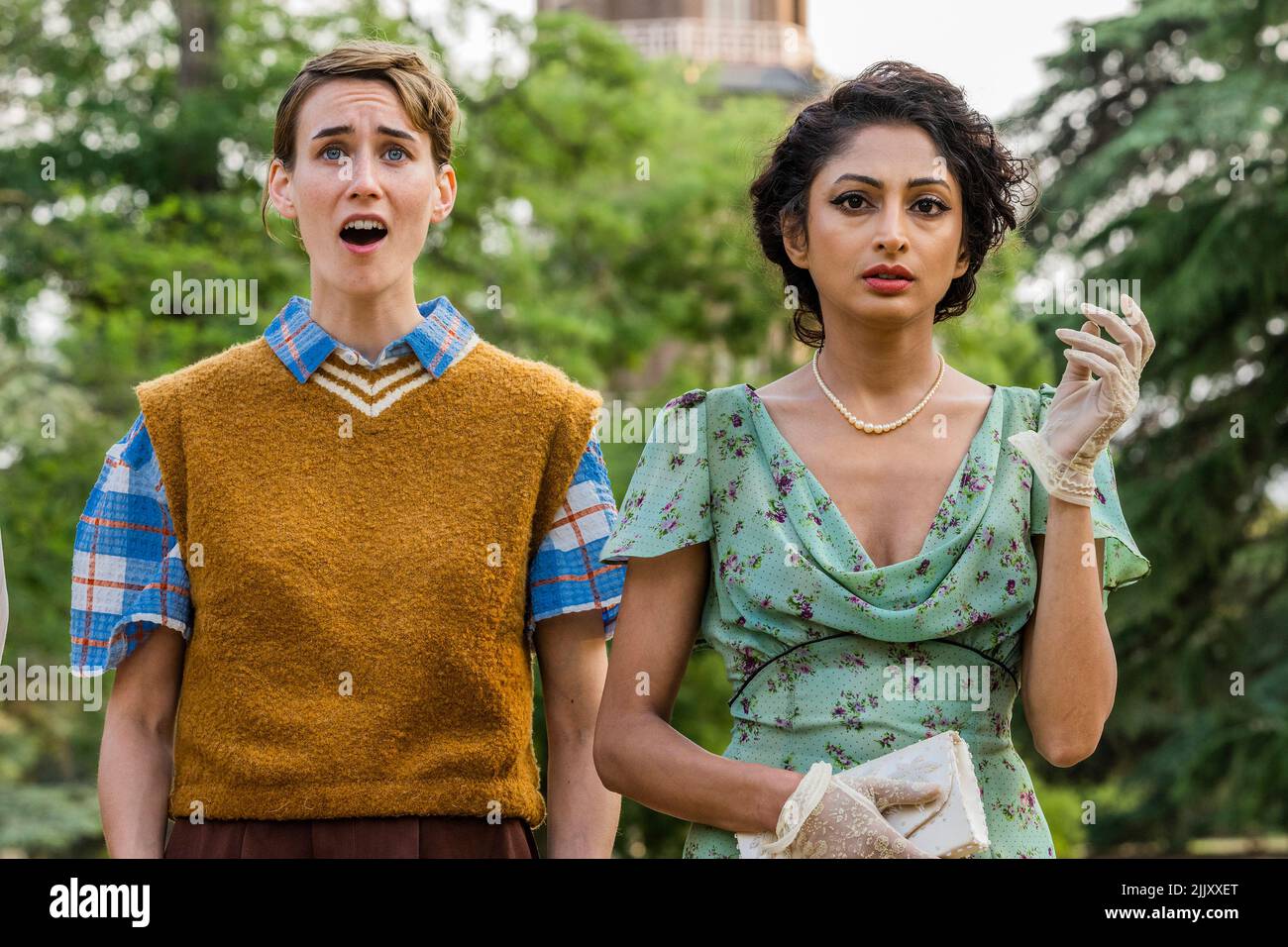 London, UK. 28th July, 2022. Megan Louise Wilson, Viola and Neerja Naik ...