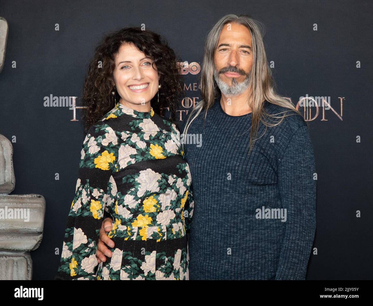 Lisa edelstein and robert russell hi-res stock photography and images ...