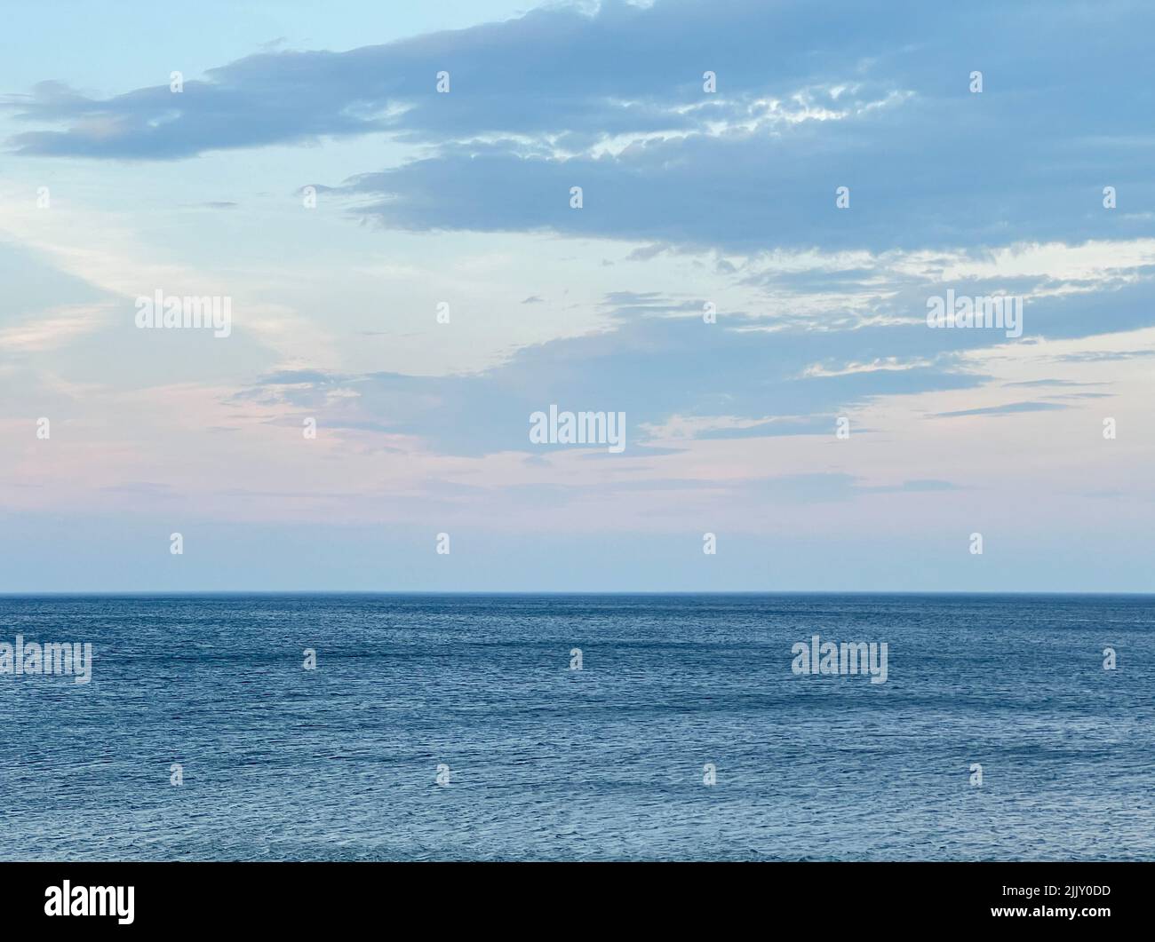 The Atlantic Ocean viewed from Nantasket Beach in Massachusetts Stock ...