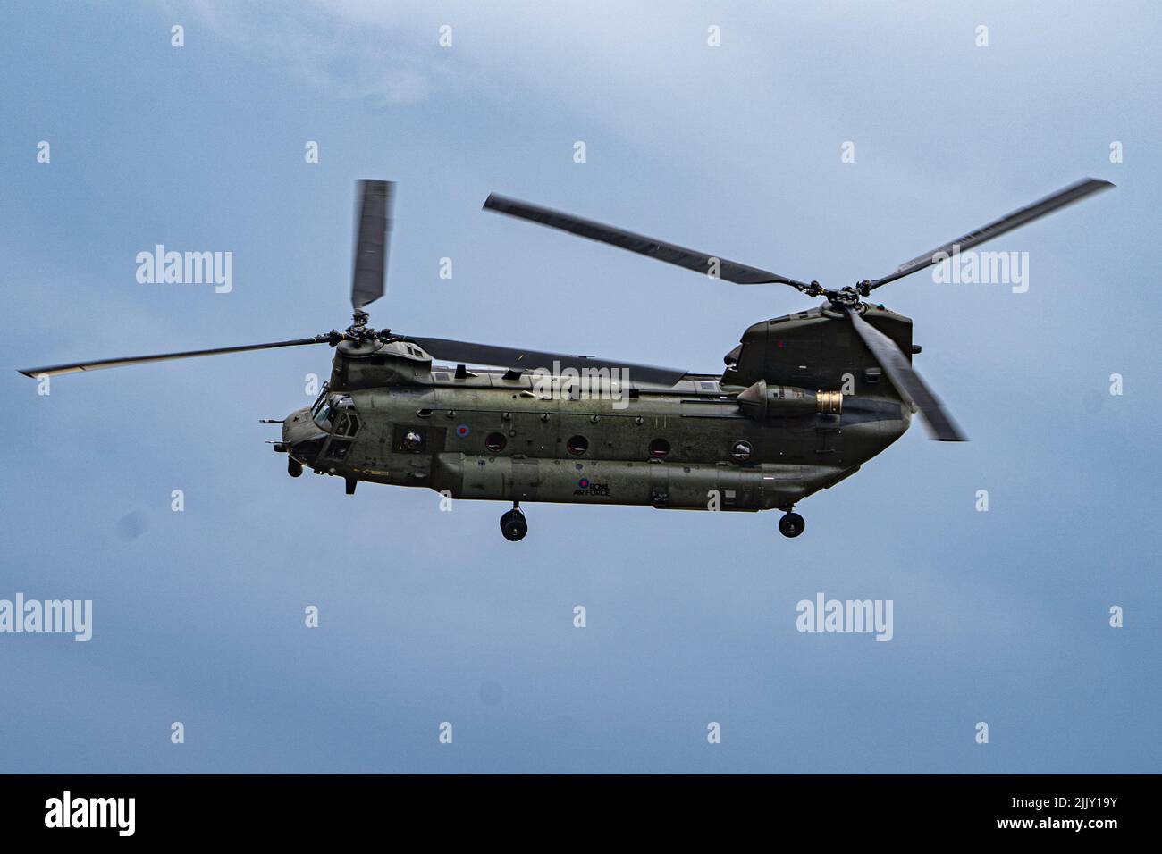 RAF Chinook Farnborough Airshow 2022 Stock Photo - Alamy