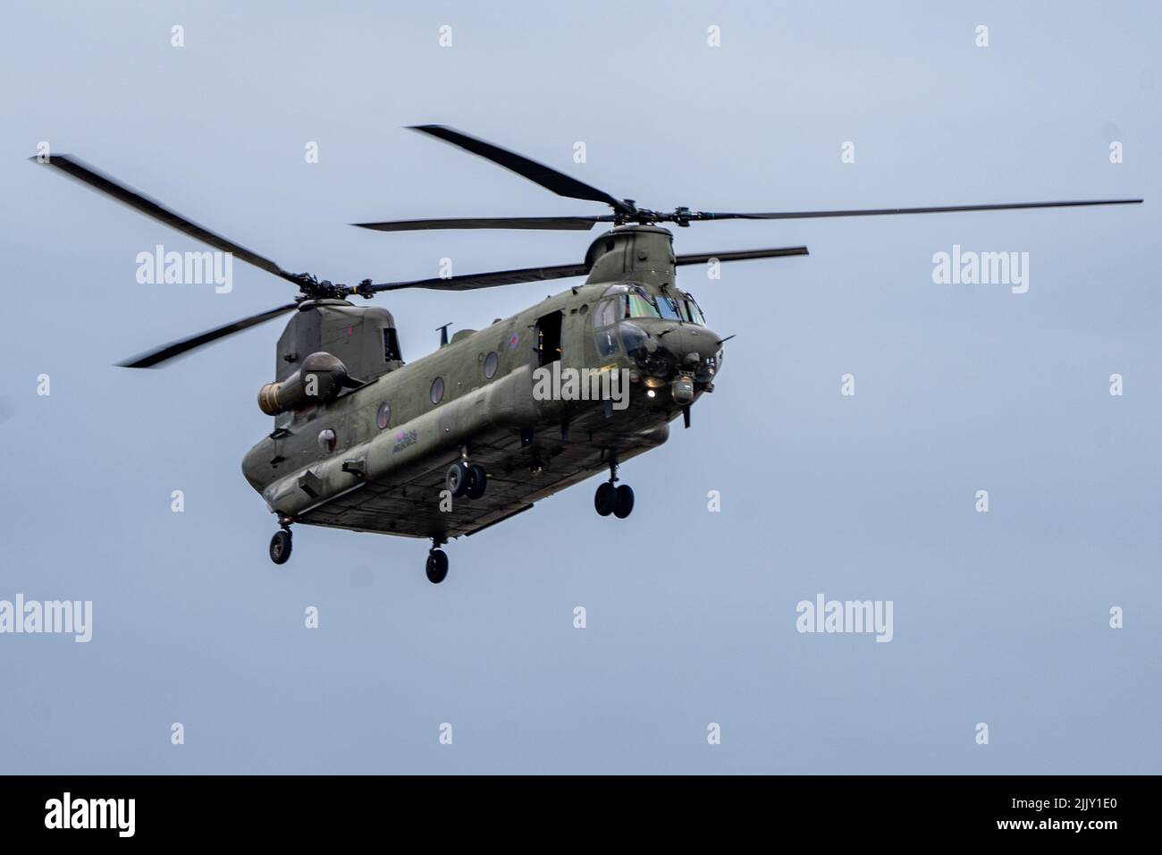RAF Chinook Farnborough Airshow 2022 Stock Photo - Alamy