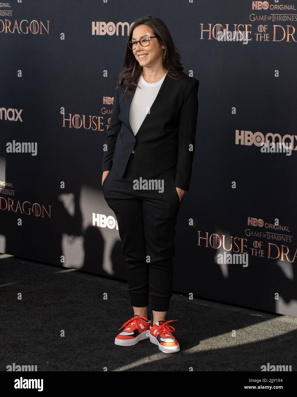 July 27, 2022, Los Angeles, California, USA: Sarah Hess attends the HBO ...