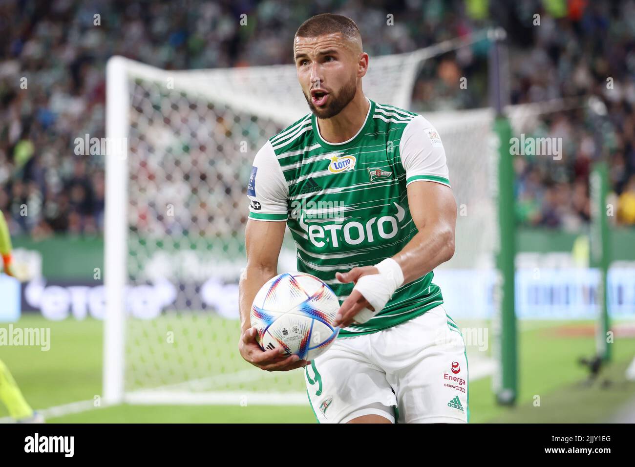 Lukasz Zwolinski during the UEFA Europa Conference League Second ...