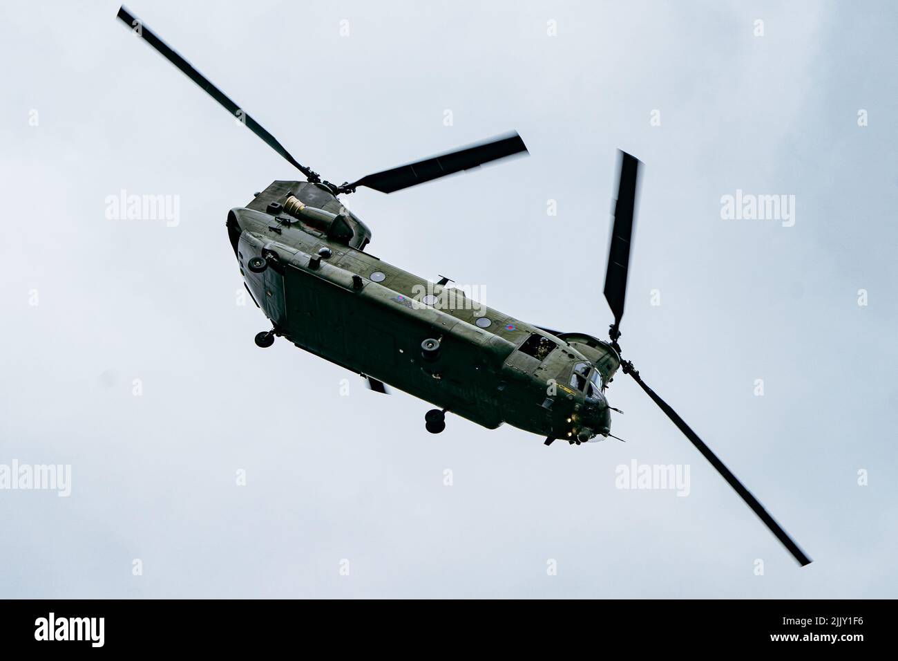 RAF Chinook Farnborough Airshow 2022 Stock Photo - Alamy