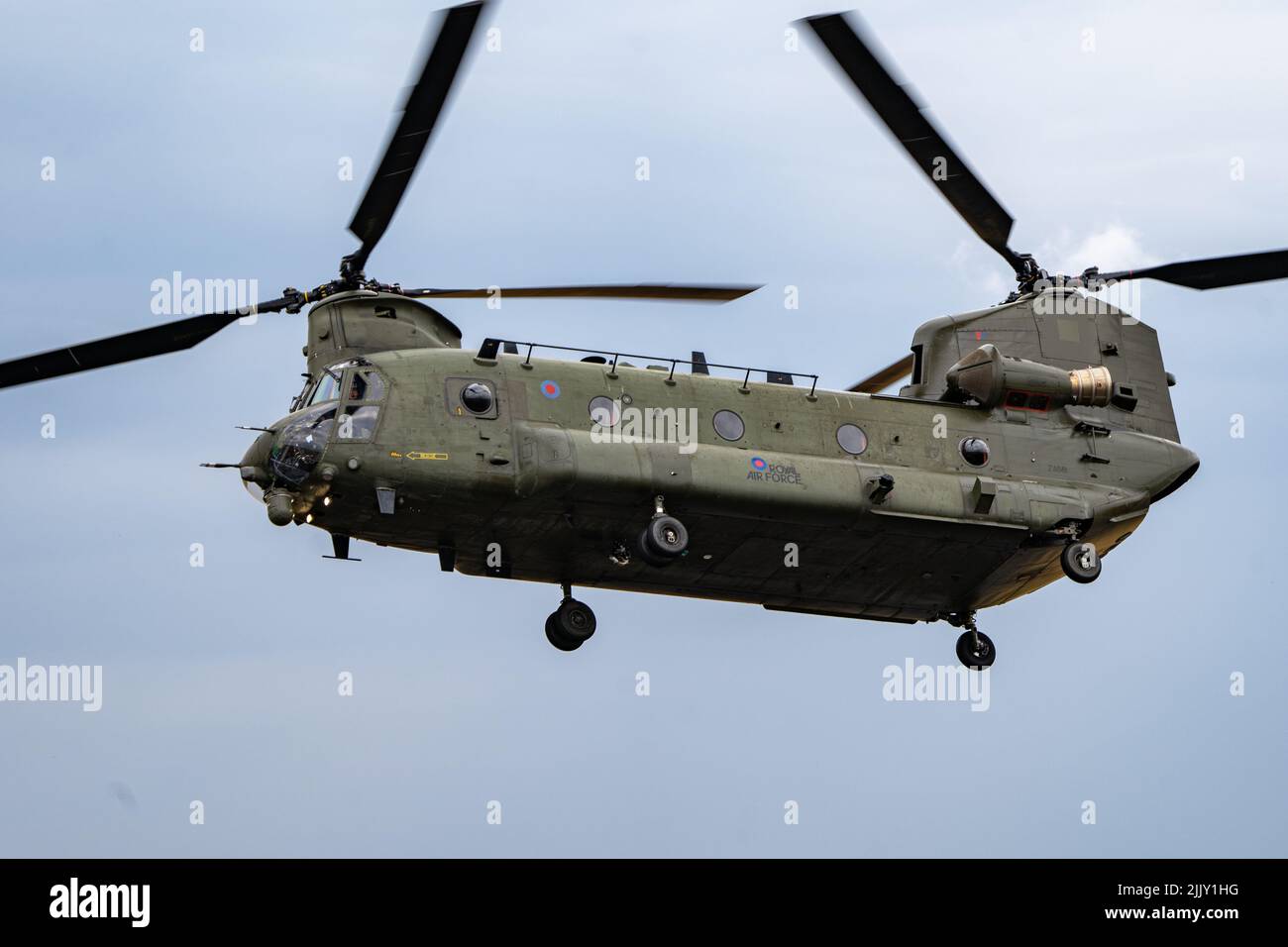 RAF Chinook Farnborough Airshow 2022 Stock Photo - Alamy