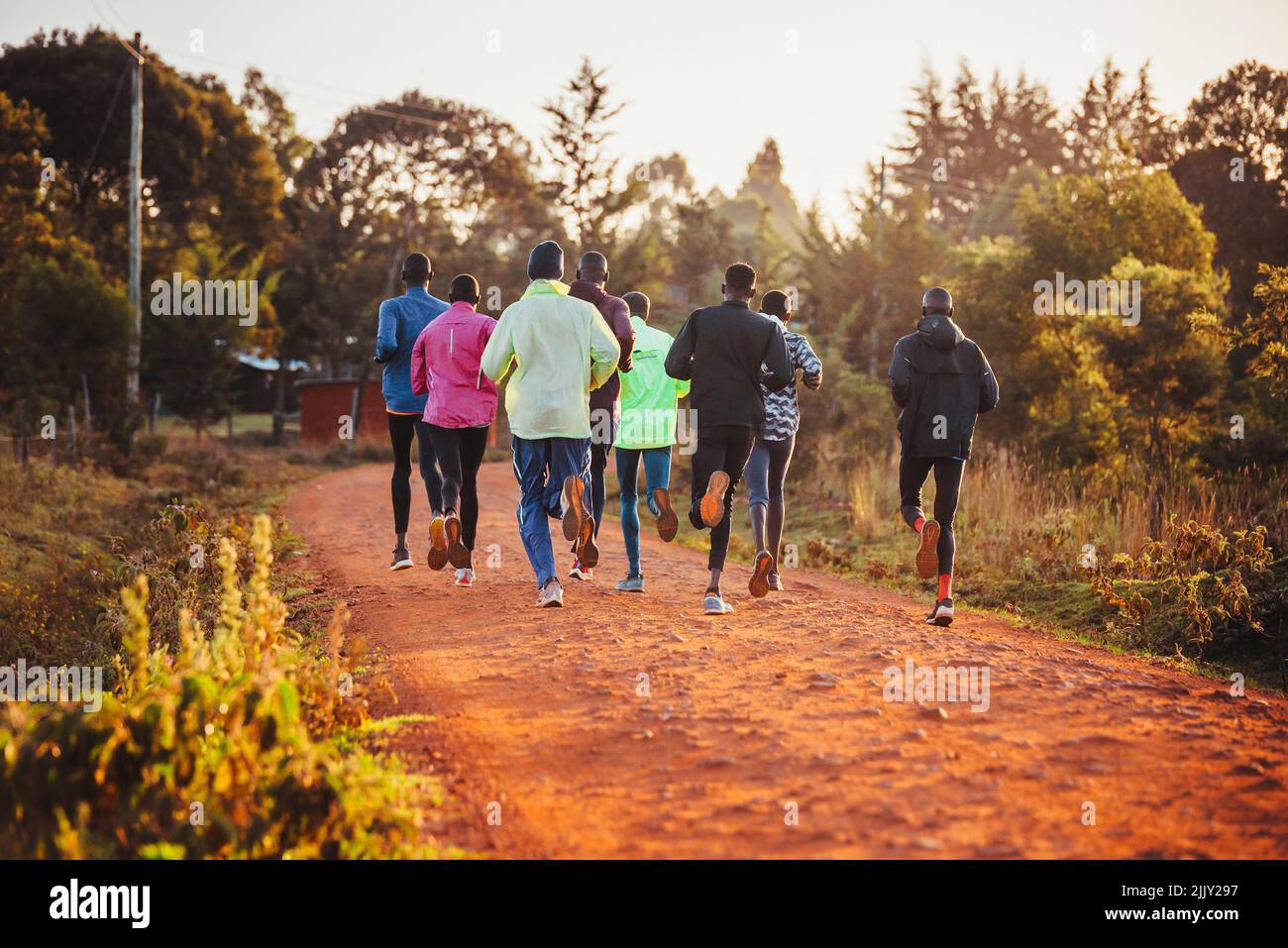 East african runners hi-res stock photography and images - Alamy