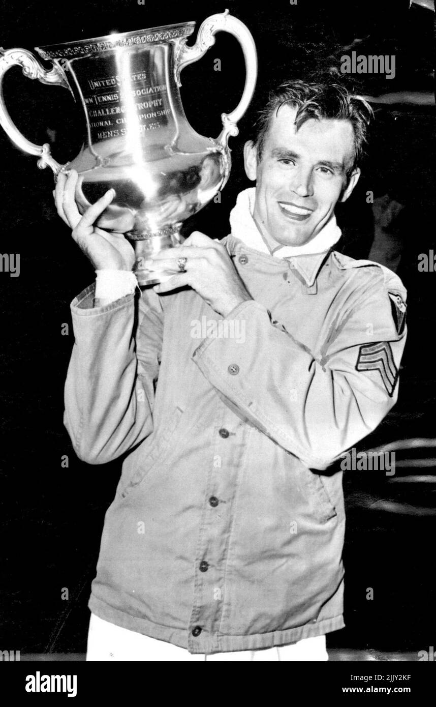 Frank parker tennis hi-res stock photography and images - Alamy