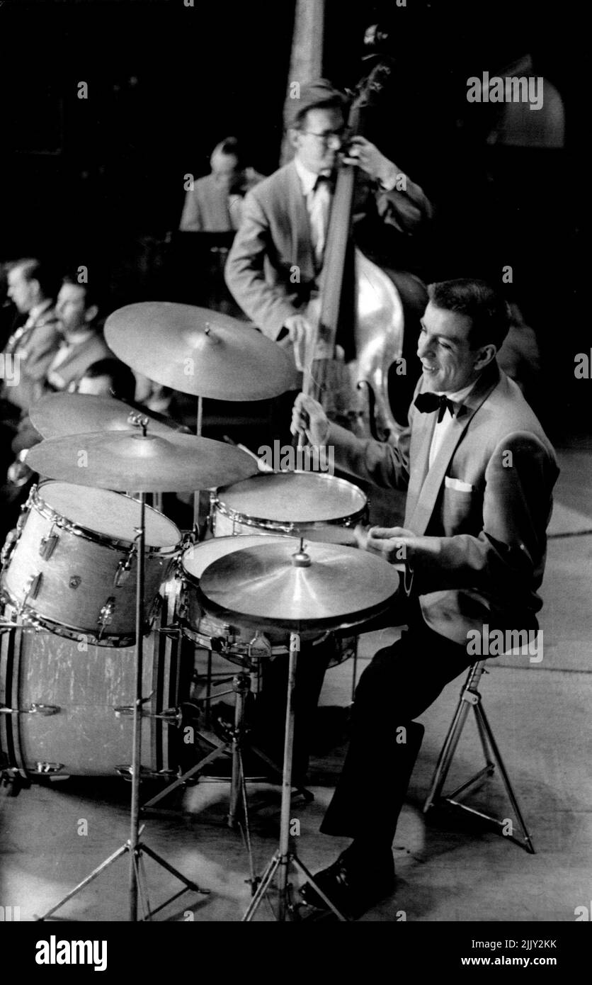 Two bass drums Black and White Stock Photos & Images - Alamy