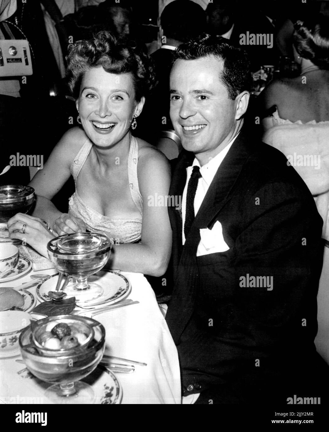 Betty Garrett, Larry Parks. June 21, 1955 Stock Photo - Alamy