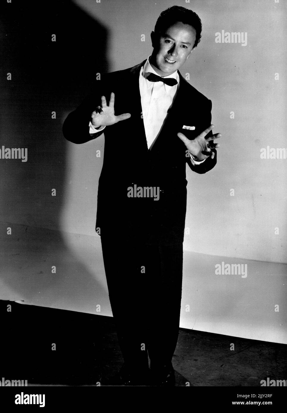 Jimmy Parkinson. June 17, 1955. (Photo by Bruce Minnett Stock Photo - Alamy