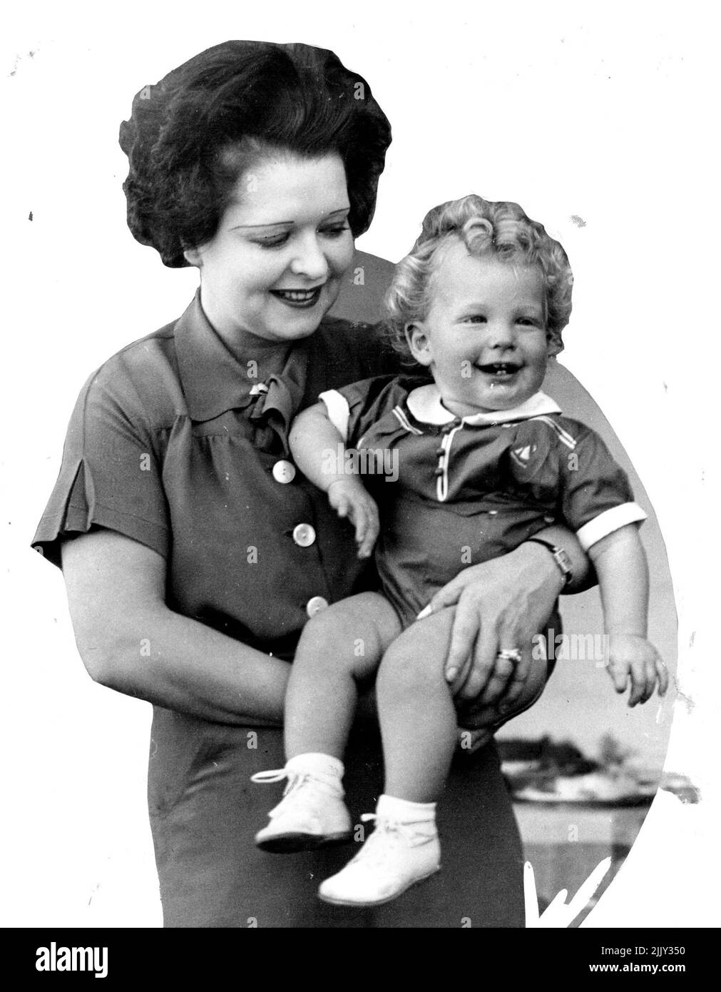 Clara Bow And Her Son - ***** Belden, 11-moths-old son of Clara Bow and ...