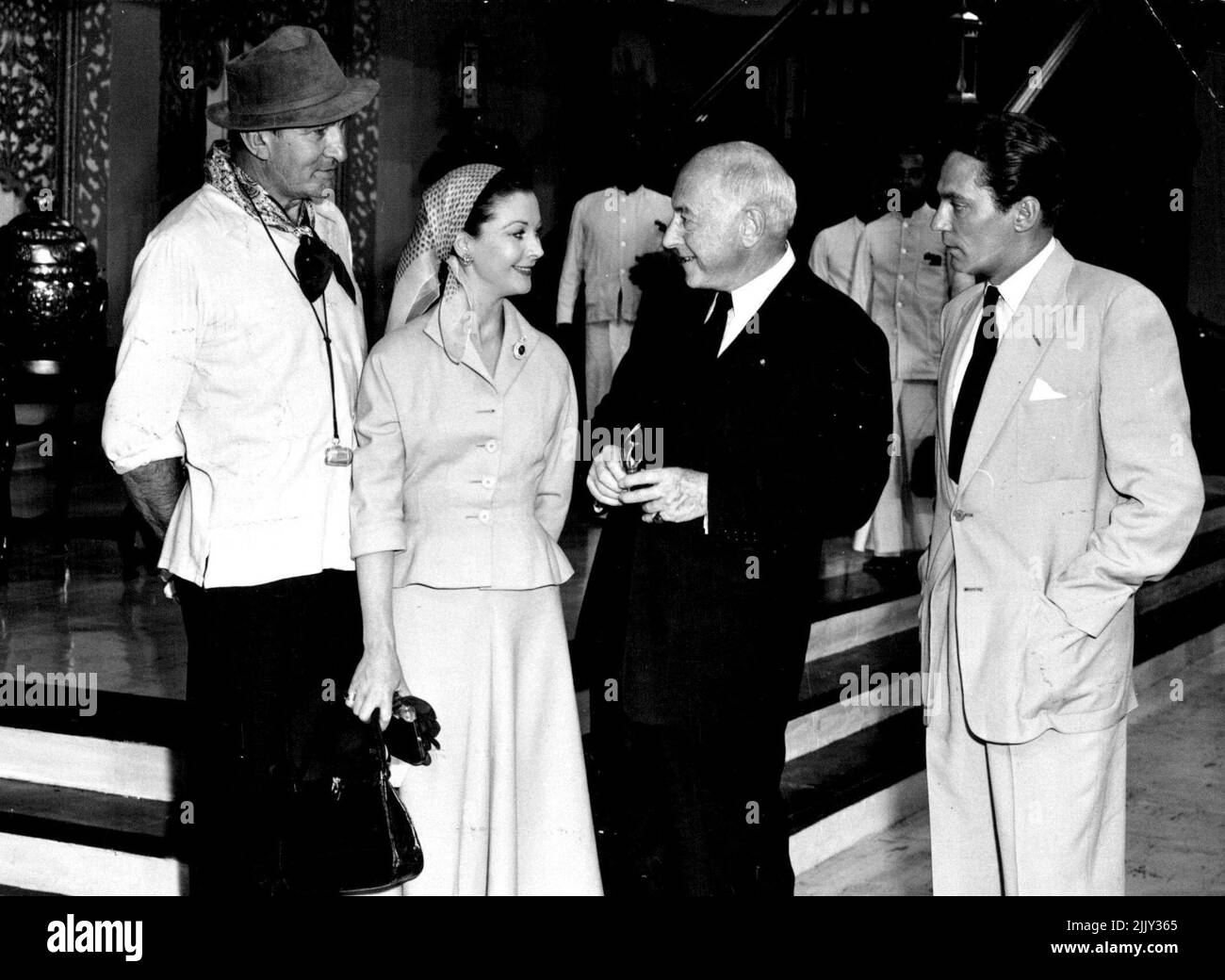 Peter finch vivien leigh Black and White Stock Photos & Images - Alamy
