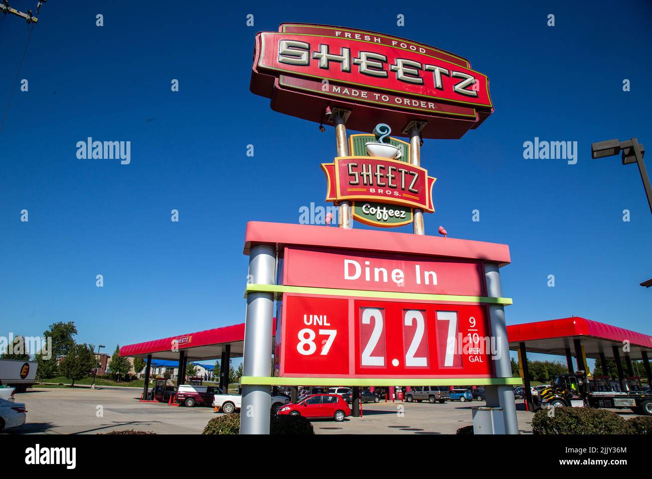 Sheetz fuel pump hi-res stock photography and images - Alamy
