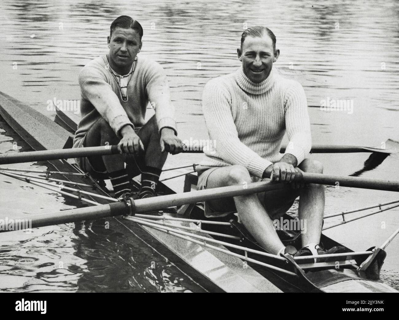 H.R. (Bobby) Pearce & S. Phelps. June 10, 1931. (Photo by Sport ...