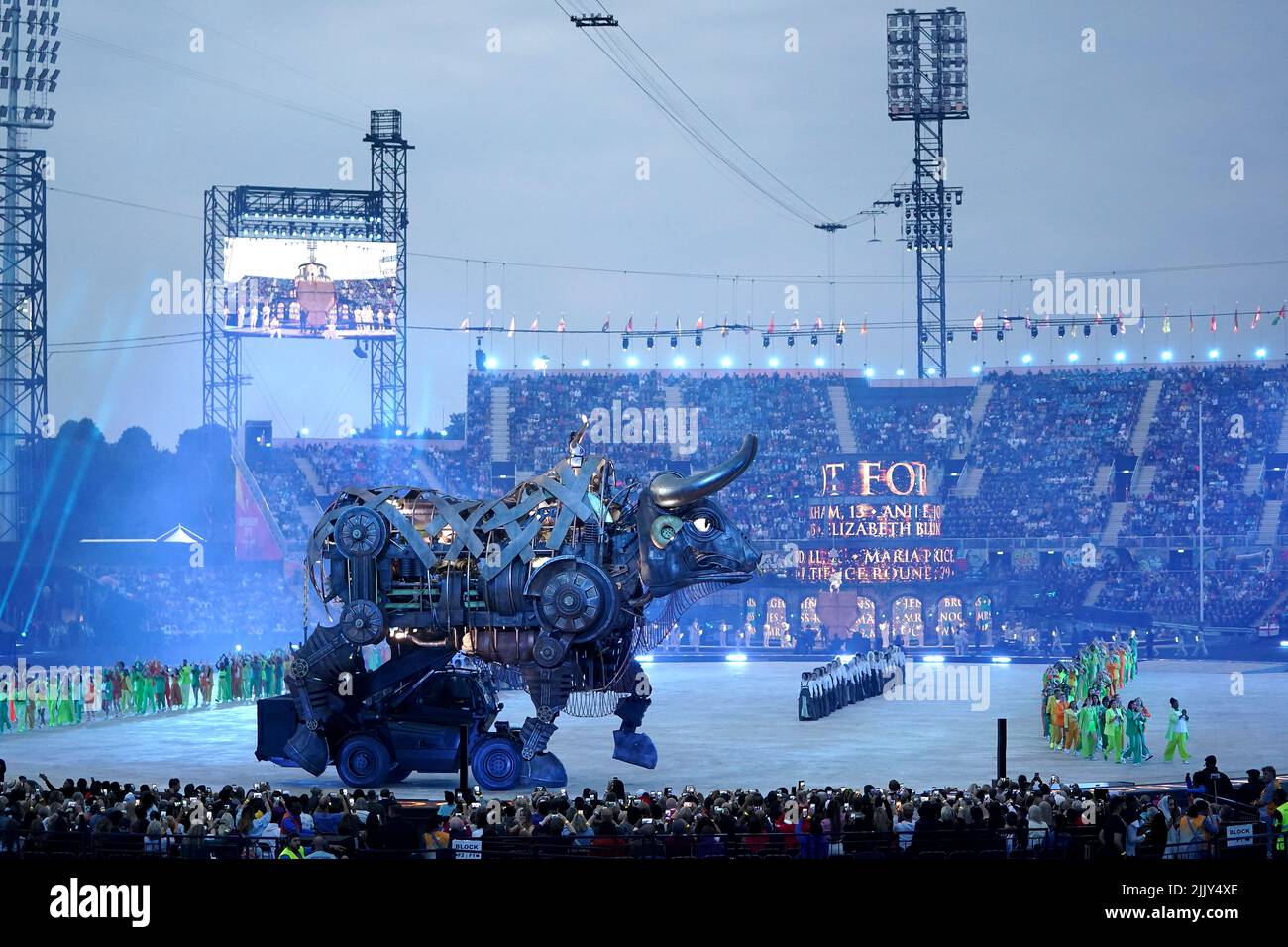 General view of The Women on top of The Raging Bull during the opening ...