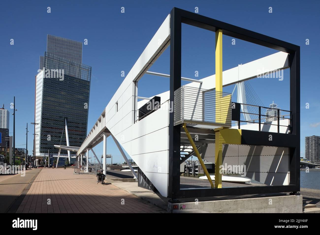 Toren op Zuid or the Tower on South or the KPN Tower (Renzo Piano ...