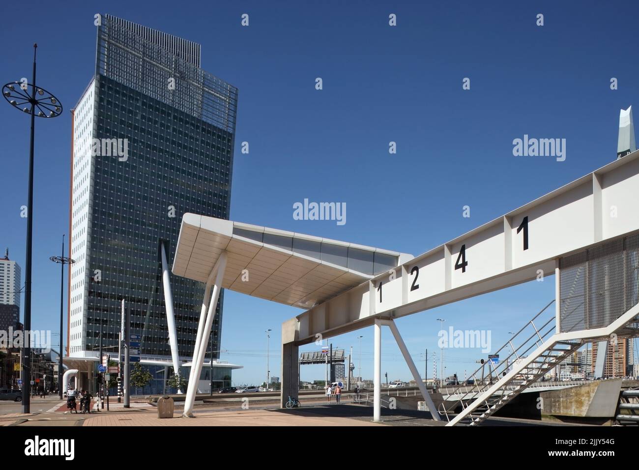 Toren op Zuid or the Tower on South or the KPN Tower (Renzo Piano ...