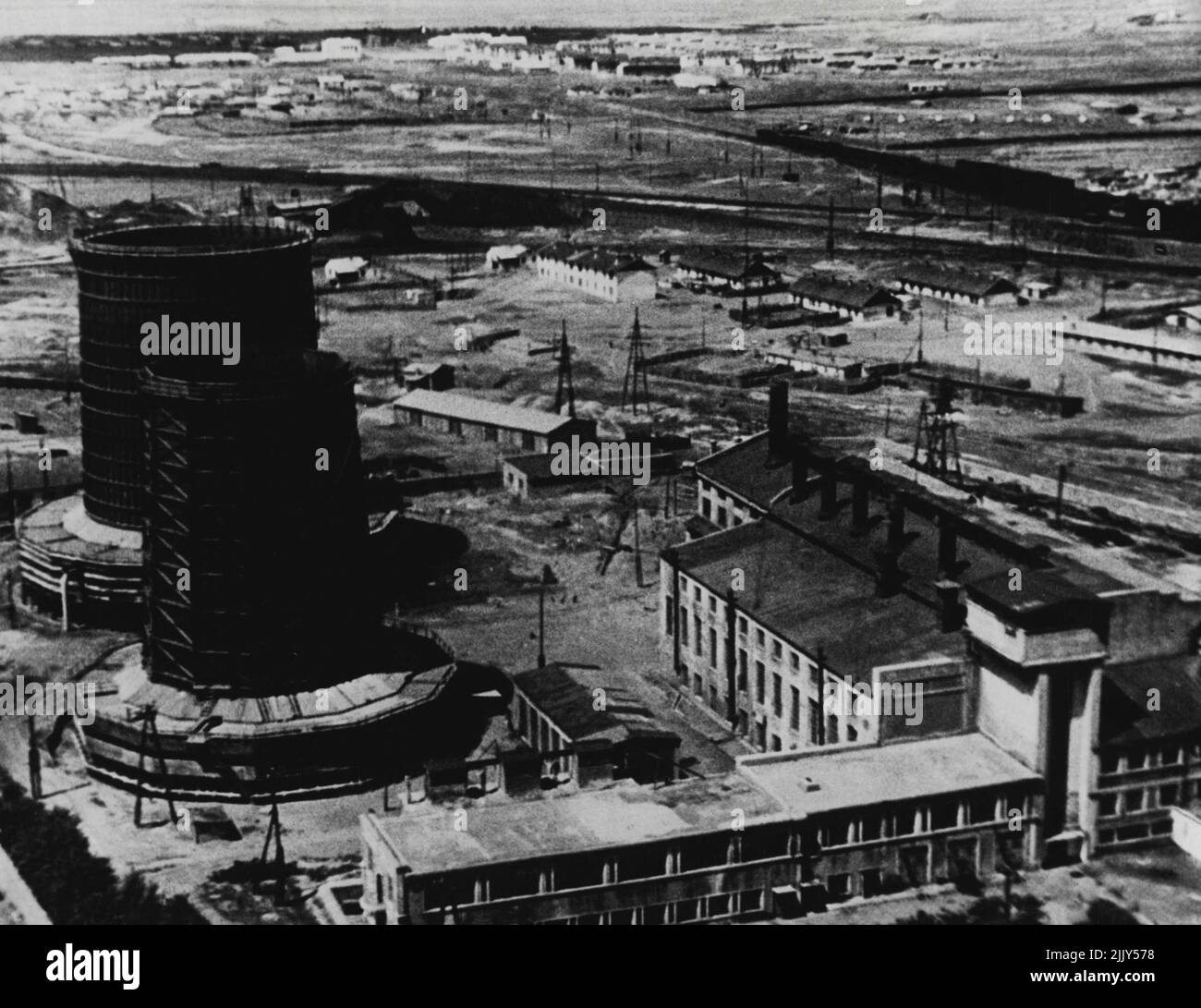 Soviet Kazakhstan -- A Power Station in The Karaganda Coalfields - The ...