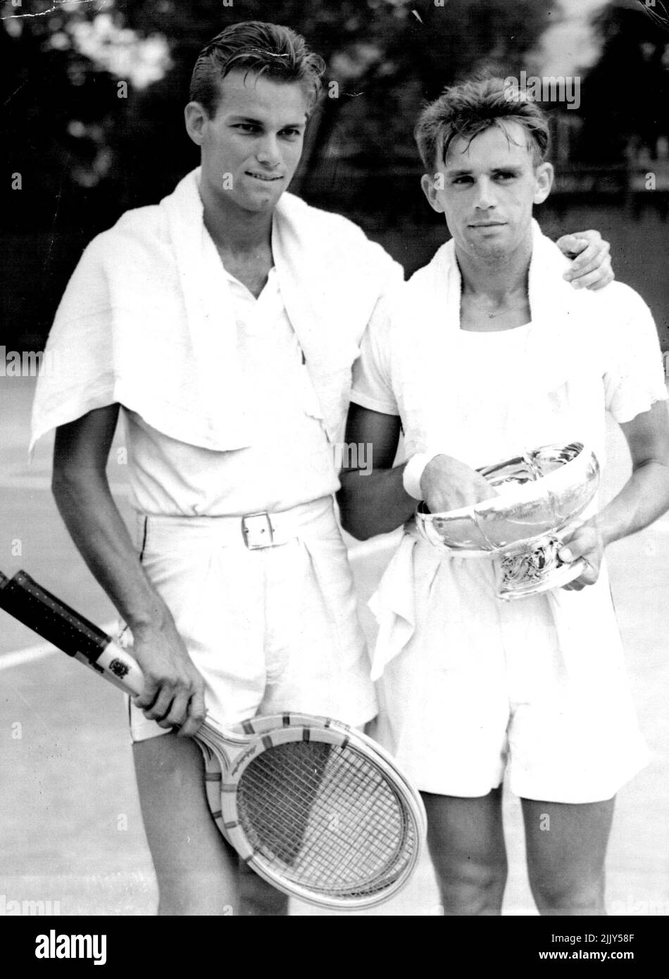 Frank parker tennis hi-res stock photography and images - Alamy